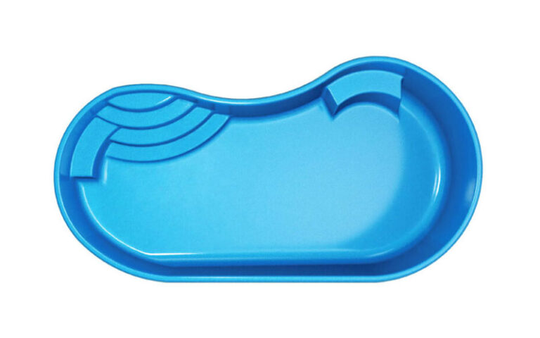 Merit fiberglass pool model for sale